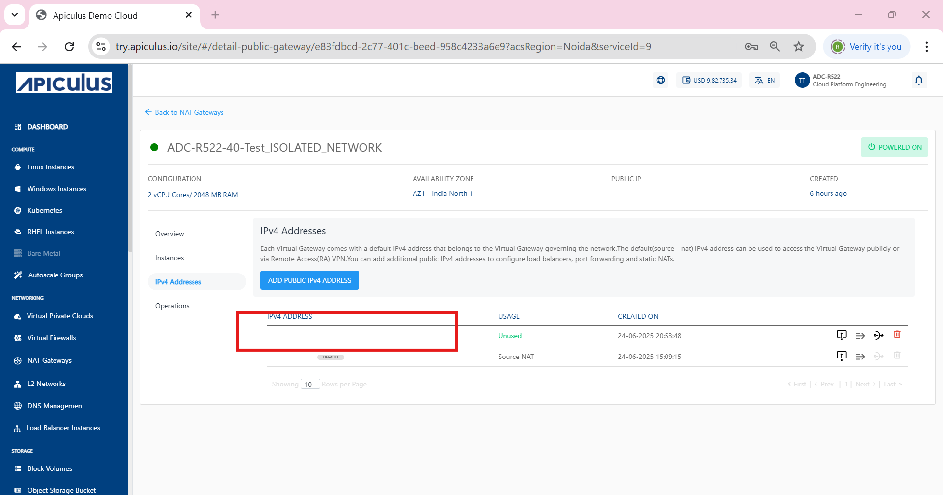 Port Forwarding with Public IP | Apiculus Technical Documentation