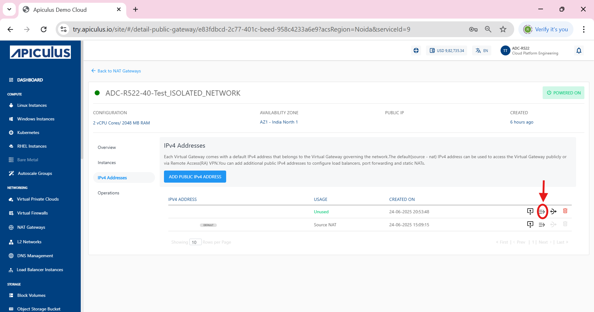 Port Forwarding with Public IP | Apiculus Technical Documentation